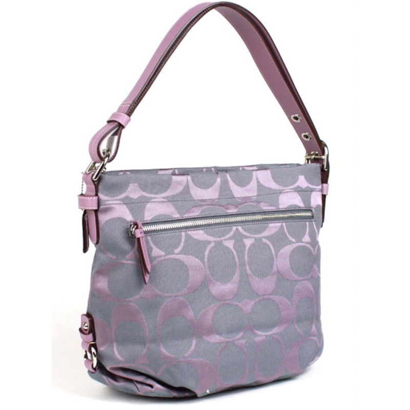 กระเป๋า Coach รุ่น F15067 สีม่วง ของใหม่ค่ะ | Shopee Thailand