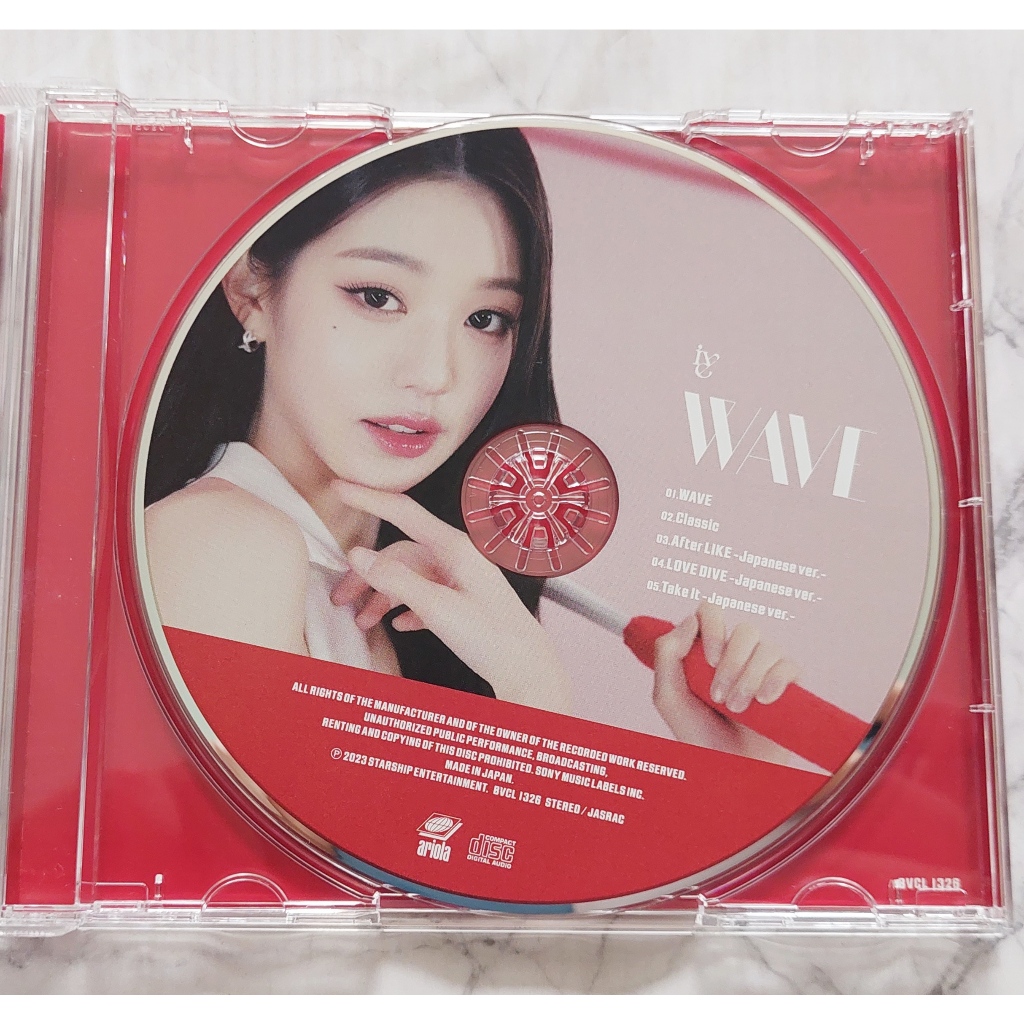 อัลบั้ม ญี่ปุ่น IVE - WAVE Japanese Album เวอร์ Standard ของแท้ แกะแล้ว ไม่มีการ์ด พร้อมส่ง Kpop ...