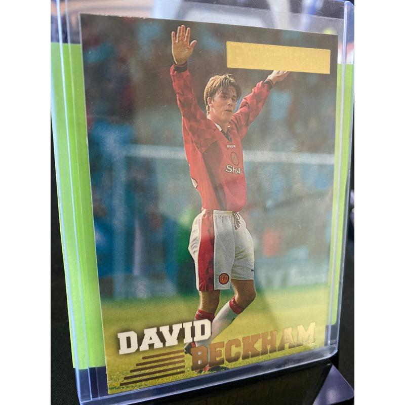 (1) Merlins Premier Gold 1996/97 - David Beckham Card | Shopee Thailand