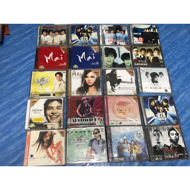 VCD Karaoke,วีซีดี คาราโอเกะ แกรมมี่ RS และค่ายเพลงอื่น (4) แผ่นแท้ มาสเตอร์ มือ 1 | Shopee Thailand