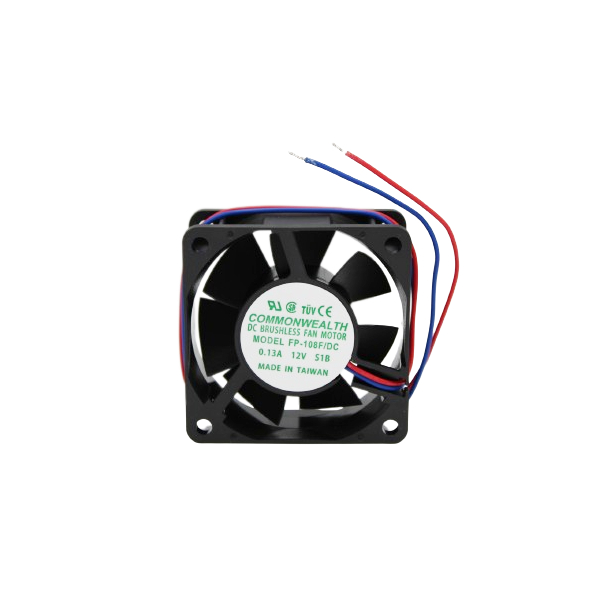 FP-108F/DC S1BW พัดลมระบายความร้อน 2.5″ ทรงสี่เหลี่ยม 60*60*25.4mm 12V ...