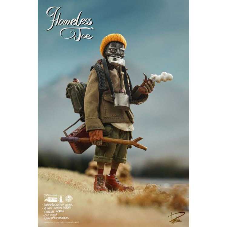 DAMTOYSxCoal Dog Action Figure 1/12 Scale Homeless Joe PES027 | Shopee ...