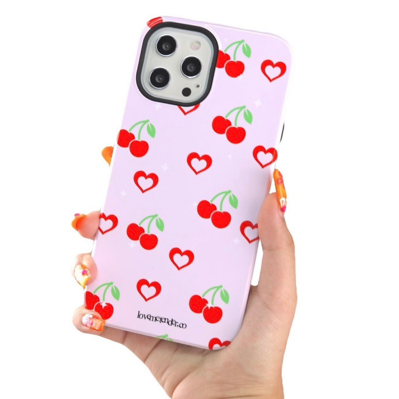 Cherry Bomb🍒💣 bumper phone case by LOVEMETENDER เคสโทรศัพท์กันกระแทก ...