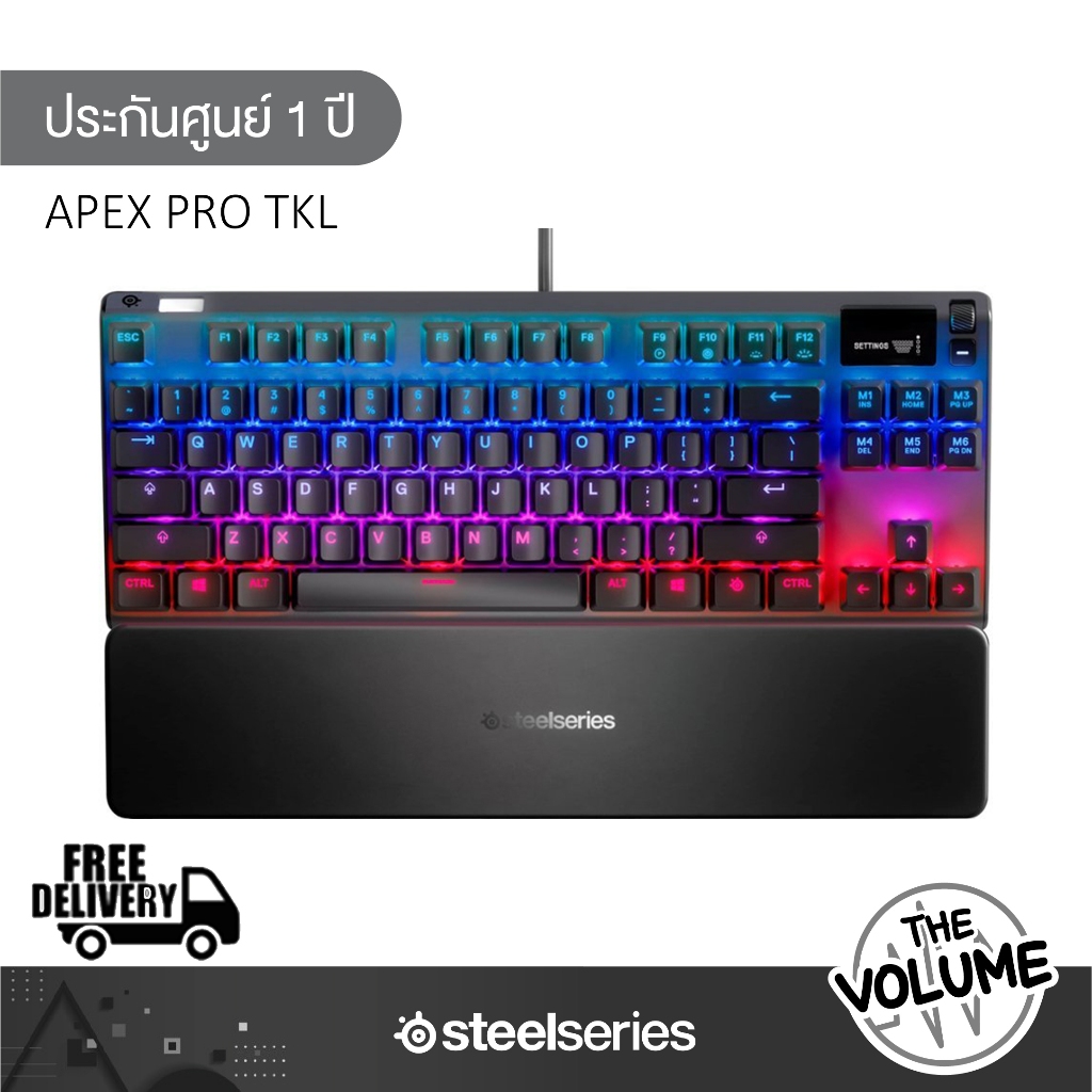 SteelSeries รุ่น Apex Pro TKL Mechanical Keyboard คีย์บอร์ดเกมมิ่ง RGB ... SteelSeries รุ่น Apex Pro TKL Mechanical Keyboard คีย์บอร์ดเกมมิ่ง RGB ...