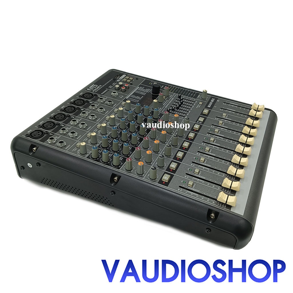 **ลดล้างสต๊อก** NTS PRO-6FX USB MIXER 6 แชนแนล มิกเซอร์ 6 โมโน อินพุท+EFFECT+USB มิกเซอร์ เอ็นที ...