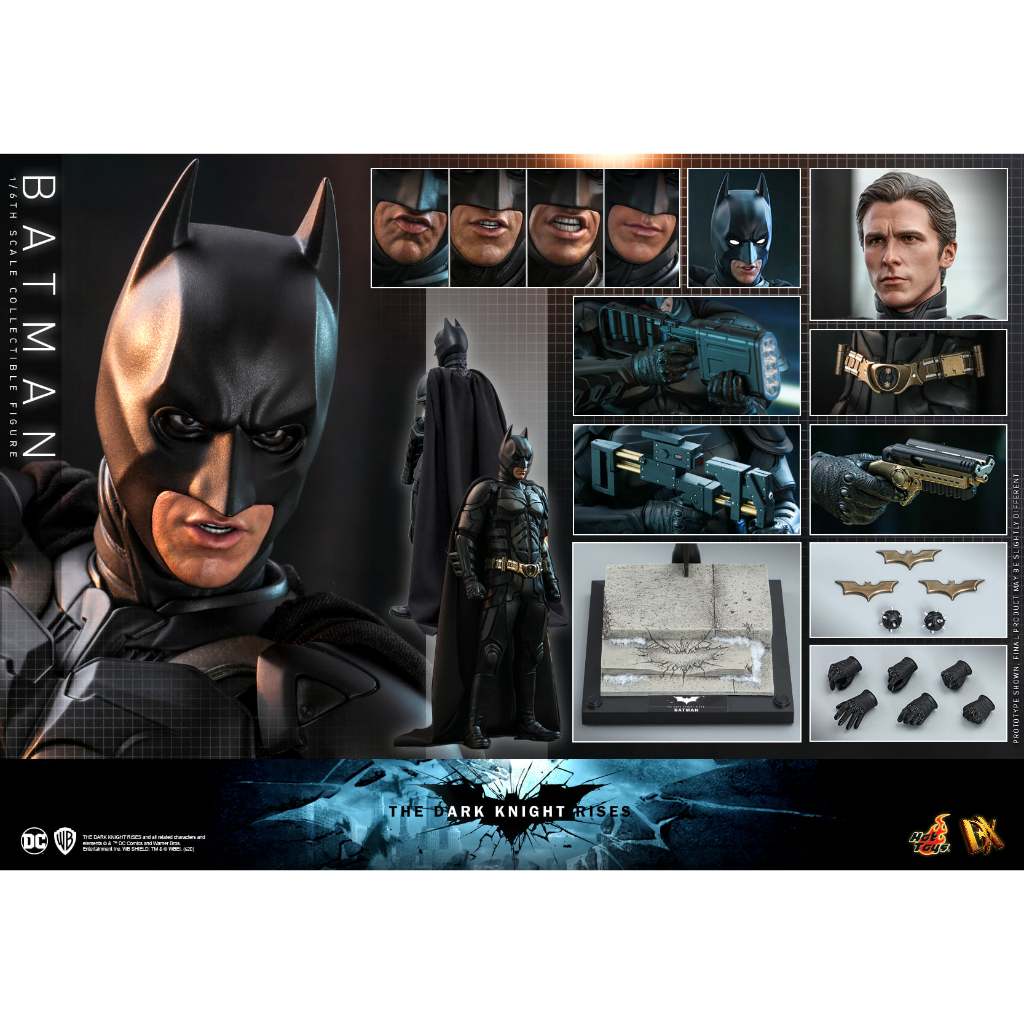 ( พร้อมส่ง ) HOT TOYS - BATMAN - DX19 - BATMAN:THE DARK KNIGHT RISES ...