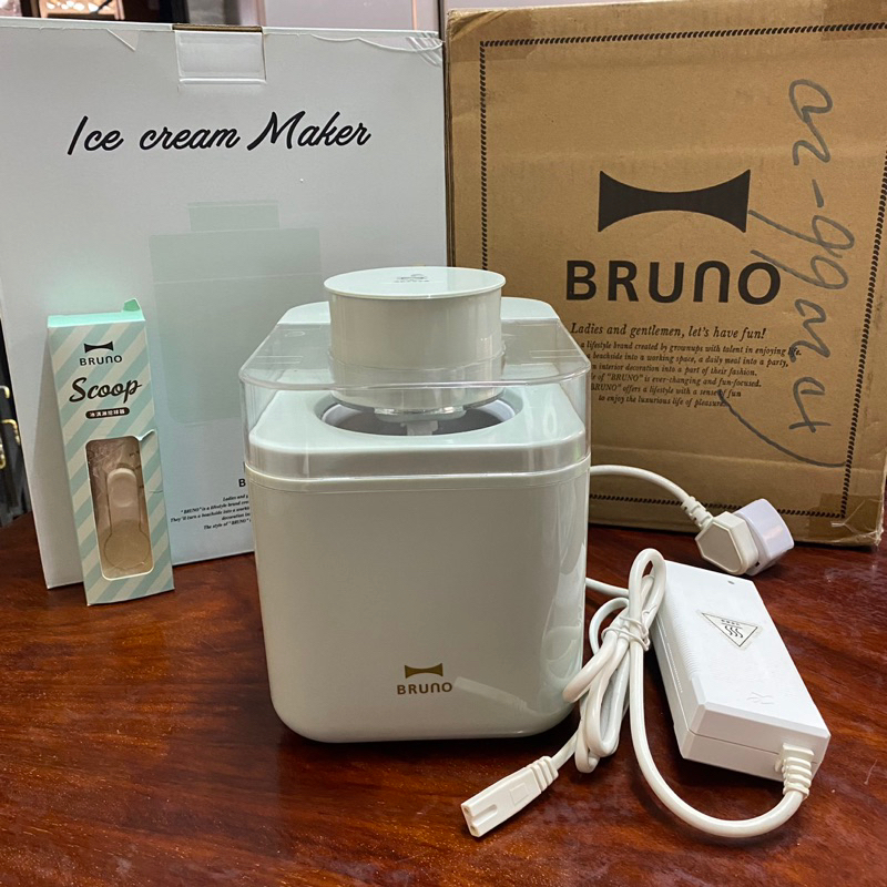 เครื่องทำไอศกรีมขนาดเล็ก Bruno Japan Fruit Smoothie Maker Handmade Ice ...