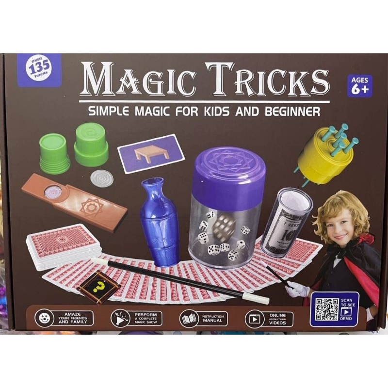 amazing magic set ของเล่นมายากล กล่องมายากล 25 , 45 ,65 ,75 หรือ 135กล ...