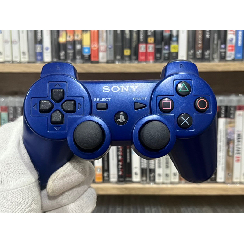 Ps3 - Controller bundle Gran Turismo 5 limited Edition Blue Color (จอย ...