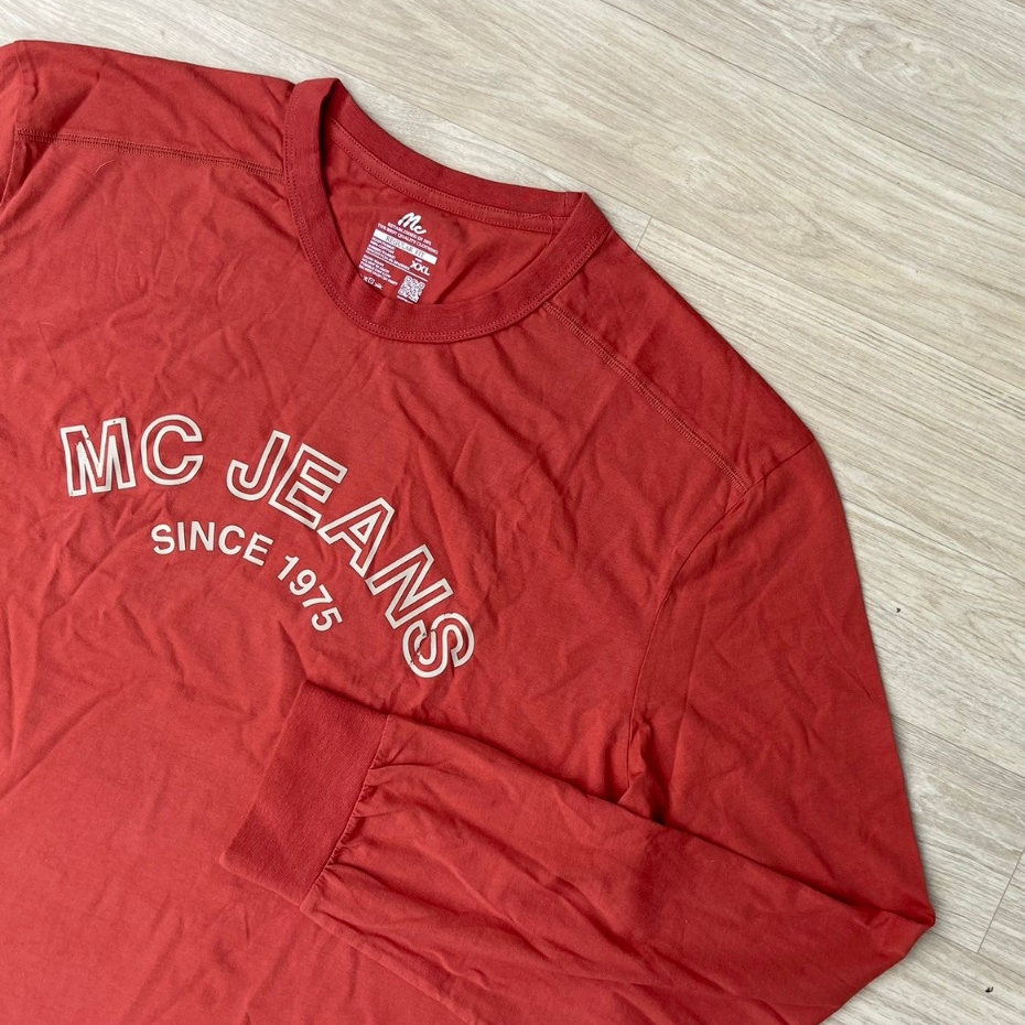 Mc Jeans เสื้อยืดแขนยาวแบรนด์ MC Jeans ของแท้แน่นอนค่ะ ใส่ได้ทั้งชาย ...