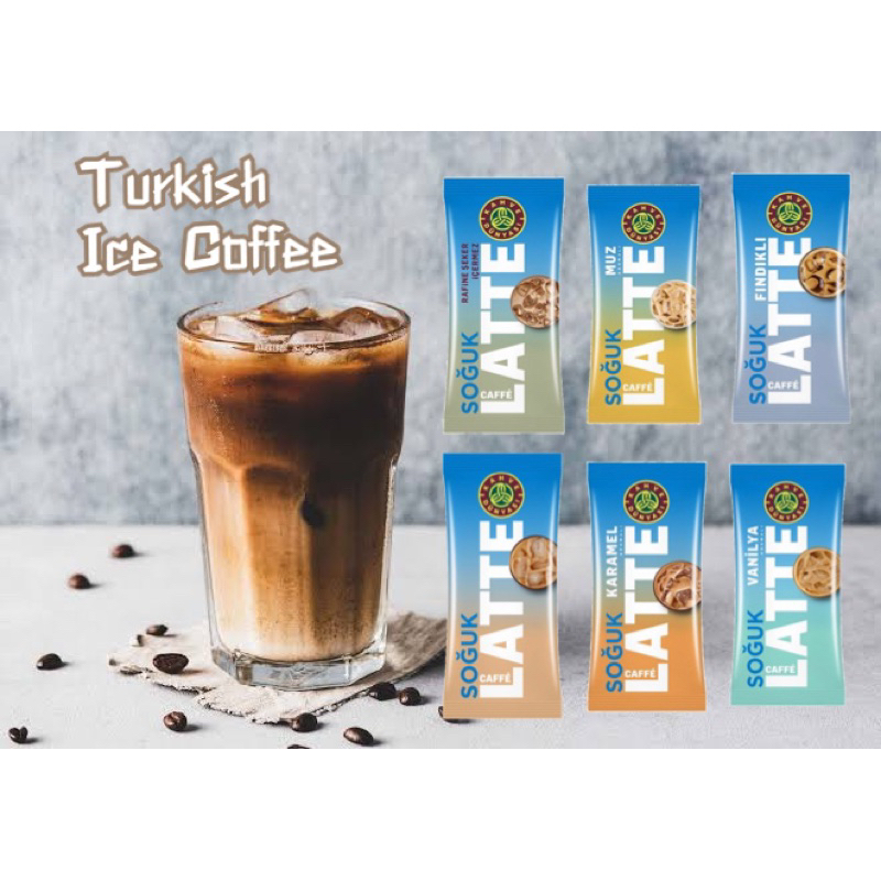 Turkish Ice Coffee Kahve Dunyasi / กาแฟเย็นตุรกี พร้อมดื่ม | Shopee ...