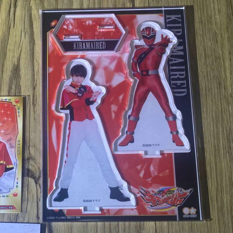 สแตนดี้-คิราเมเจอร์ จูรุ Mashin Sentai Kiramager (Kiramai Red) | Shopee ...
