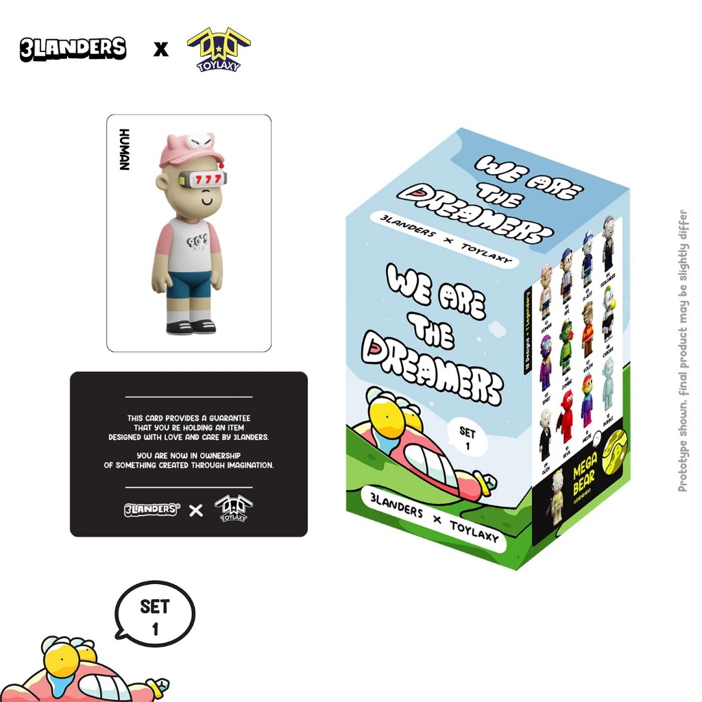 [พร้อมส่ง!!!] Single Blind Box 3Landers X Toylaxy (กล่องสุ่มตัวเดี่ยว ...