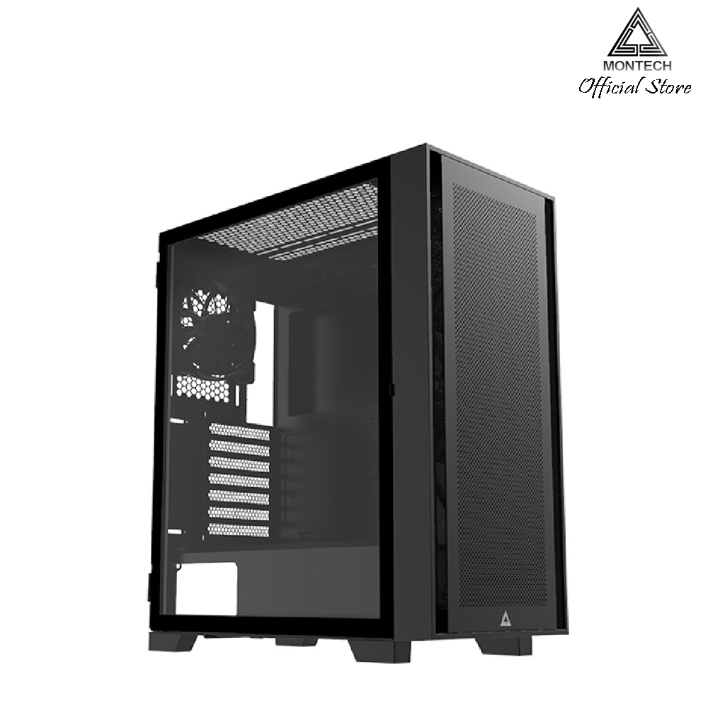 CASE MONTECH AIR 1000 LITE BLACK | Shopee Thailand