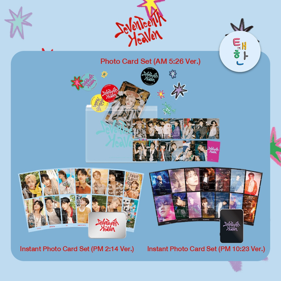 พร้อมส่ง [SEVENTEEN] SEVENTEEN PHOTOCARD 11th Mini Album 'SEVENTEENTH ...