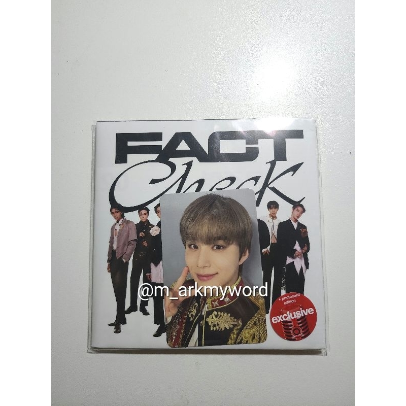 อัลบั้ม NCT 127 Fact Check (exhibit ver.)Target Exclusive+การ์ด จองอู ...