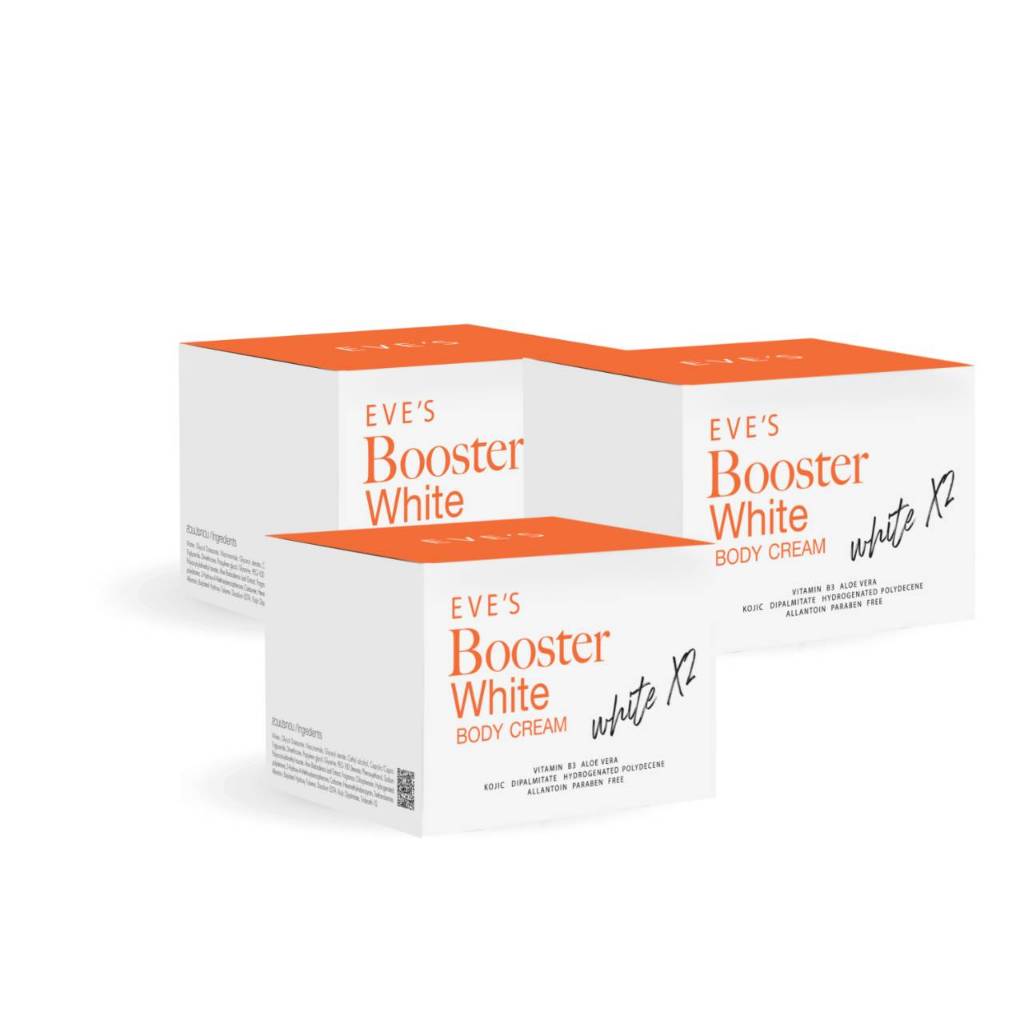 EVES บูสเตอร์พลัส ขาวx2 (Limited) ครีมทาท้องลาย คุณแม่ตั้งครรภ์ แตกลายหลังคลอด | Shopee Thailand