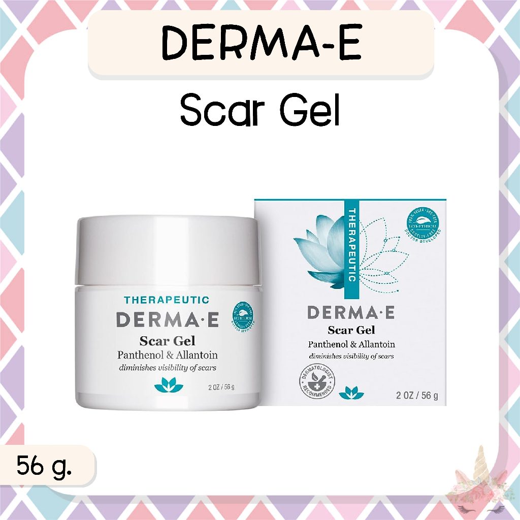 *พร้อมส่ง/ของแท้‼️* [EXP. 06/2025] DERMA-E Scar Gel 56 g. ครีมทารอย ...