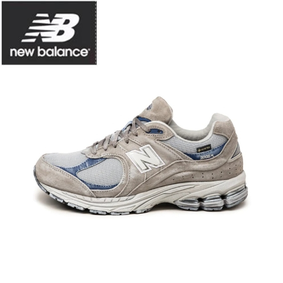 【ของแท้ 100%】New Balance NB 2002R Gore-tex Running shoes gray blue ...