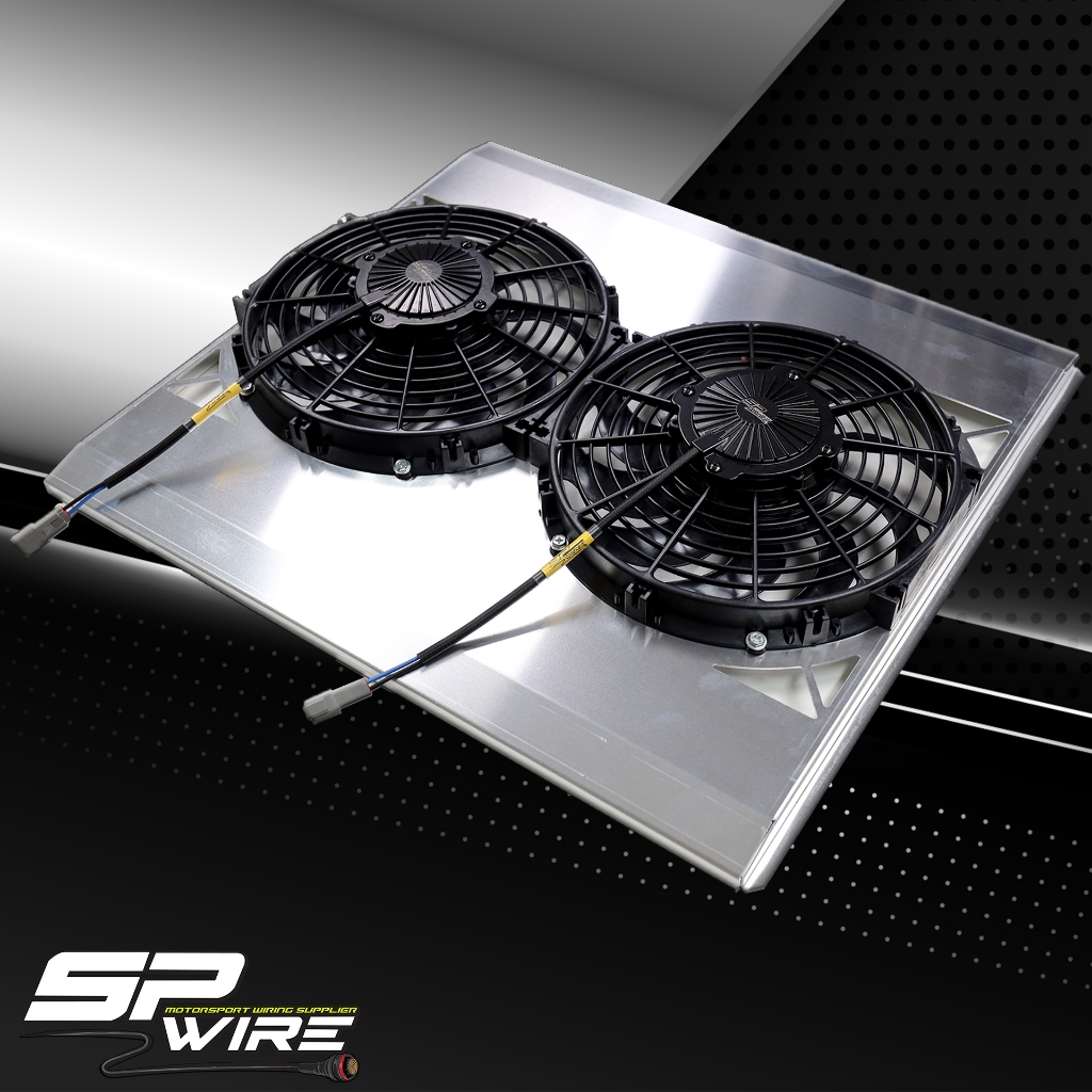 ชุดเซตพัดลมไฟฟ้า พร้อมพัดลมใหม่ และบังลมพร้อมยกเสียบ#Spwire | Shopee Thailand