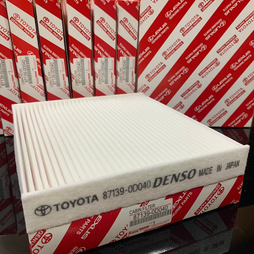 กรองแอร์ Toyota Vigo Yaris Vios Altis Fortuner Commuter Camry Prius ...