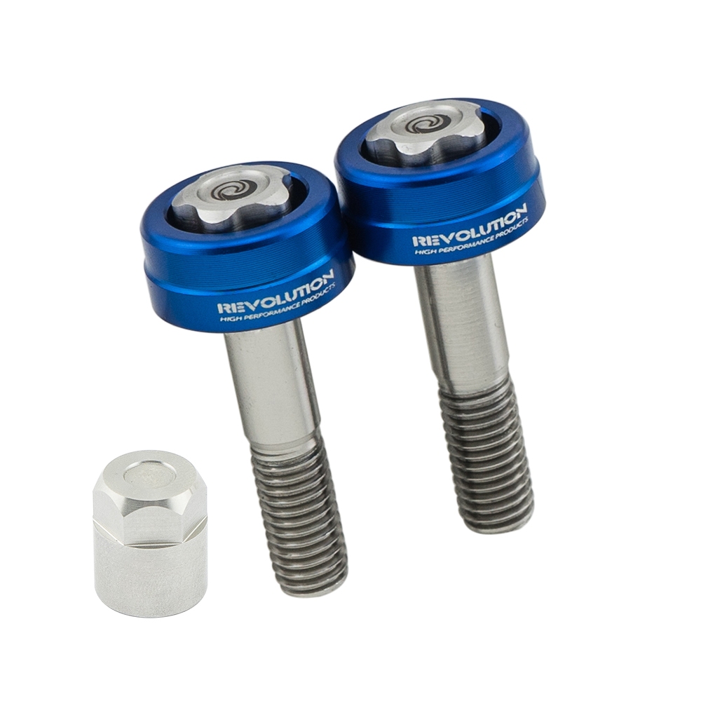 REVOLUTION น็อตกันขโมย M8x35(ใช้ยึดโช้คหลังหูล่าง) M10x1.25 ยาว45mm ...