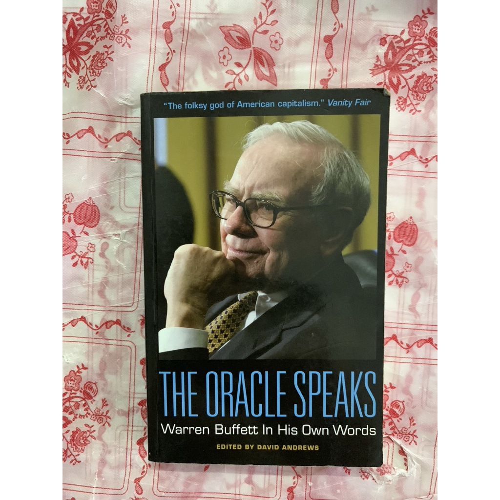 คมวาทะ วอร์เรน บัฟเฟตต์ (The Oracle Speaks : Warren Buffett in His Own ...
