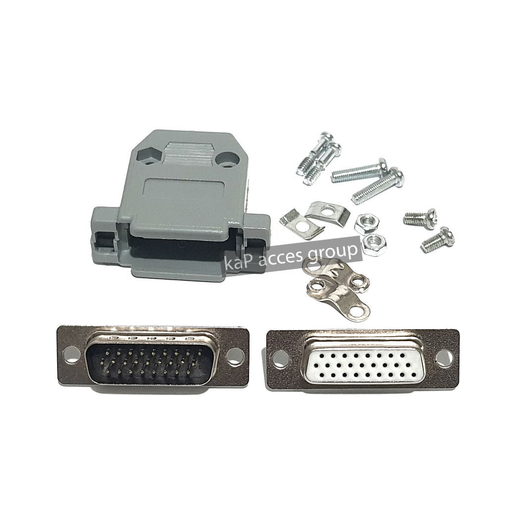 DB26 D-Sub 26 pin 3 row serial port male/female connector พอร์ตอนุกรม ...