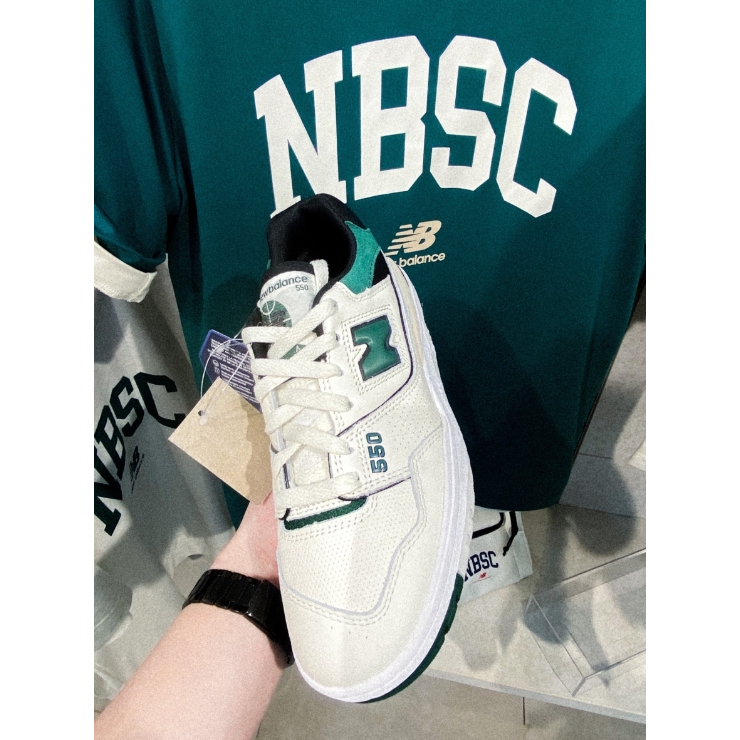 New Balance NB 550 - ขาว - ดำ ของแท้ 100 % รองเท้าผ้าใบ รองเท้าผ้าใบ ...