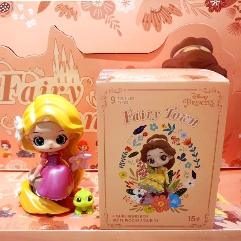 [แบบเลือกตัวได้] Miniso กล่องสุ่มเจ้าหญิง Disney Princess Fairy Tale Town ของจริงน้องสวยมาก ...