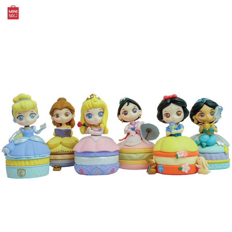 miniso กล่องสุ่มเจ้าหญิงดิสนีย์ Disney Princess(เลือกแบบได้)คอลเลคชั่น ...