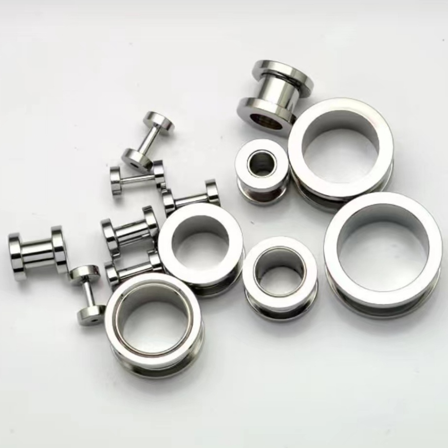จิวระเบิดหู จิวตาไก่สแตนเลสแท้ 1.2mm - 12mm EAR EXPANDER (SS.02) Ear ...