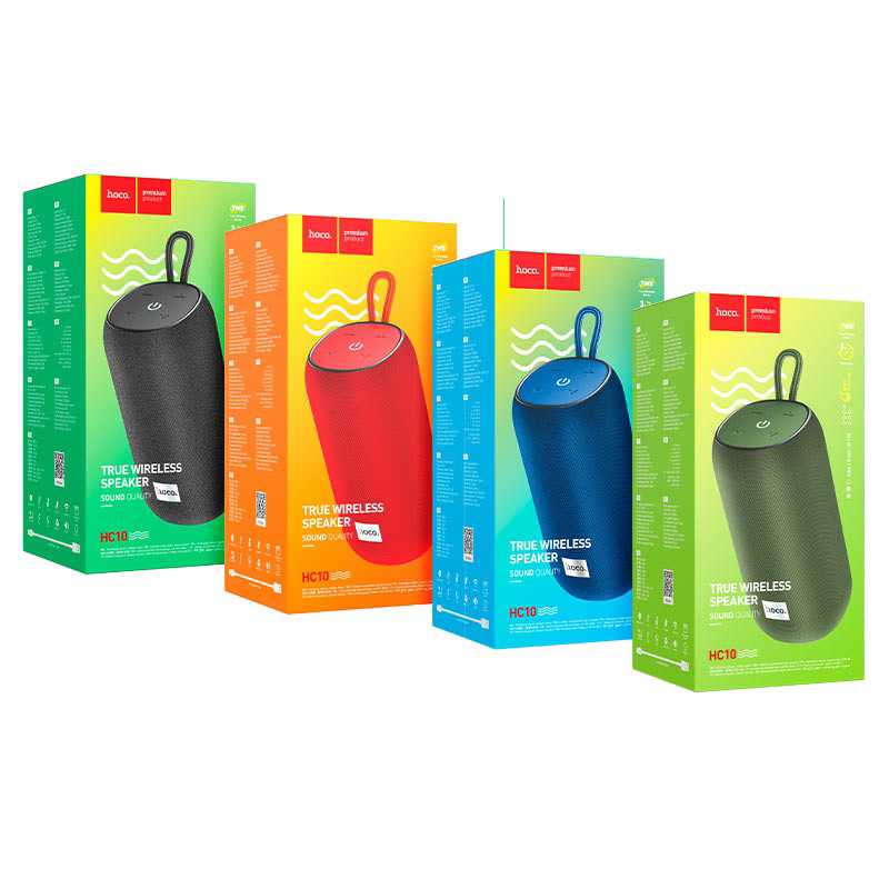 Hoco HC10 ลำโพงบลูทูธ Sonar Sports Wireless Speaker ลำโพงไร้สาย ลำโพงพกพา รองรับการ์ด micro SD ...