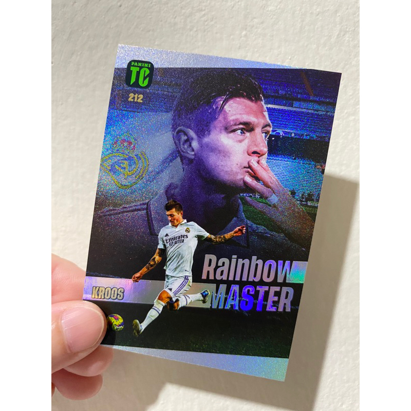 การ์ดฟุตบอล Panini Top Class 2023 การ์ดพิเศษ RAINBOW MASTER | NEW ...