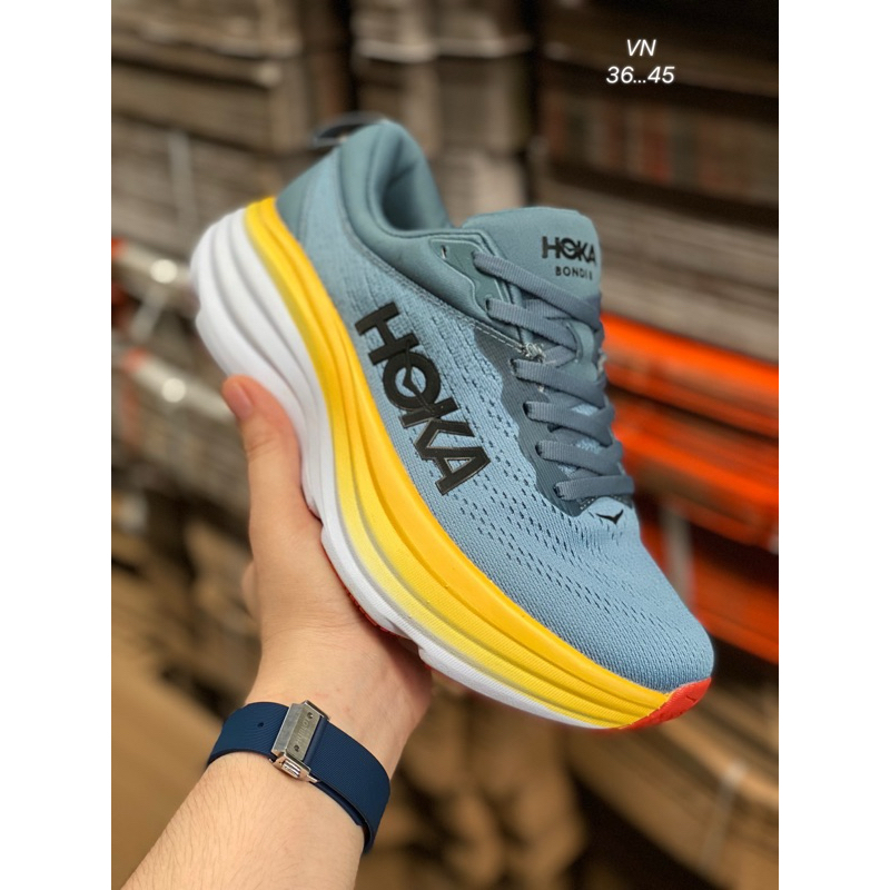รองเท้าผ้าใบ H0KA ใส่ออกกำลังกายได้ พร้อมส่ง 36-45 12สีให้เลือก แถม ...