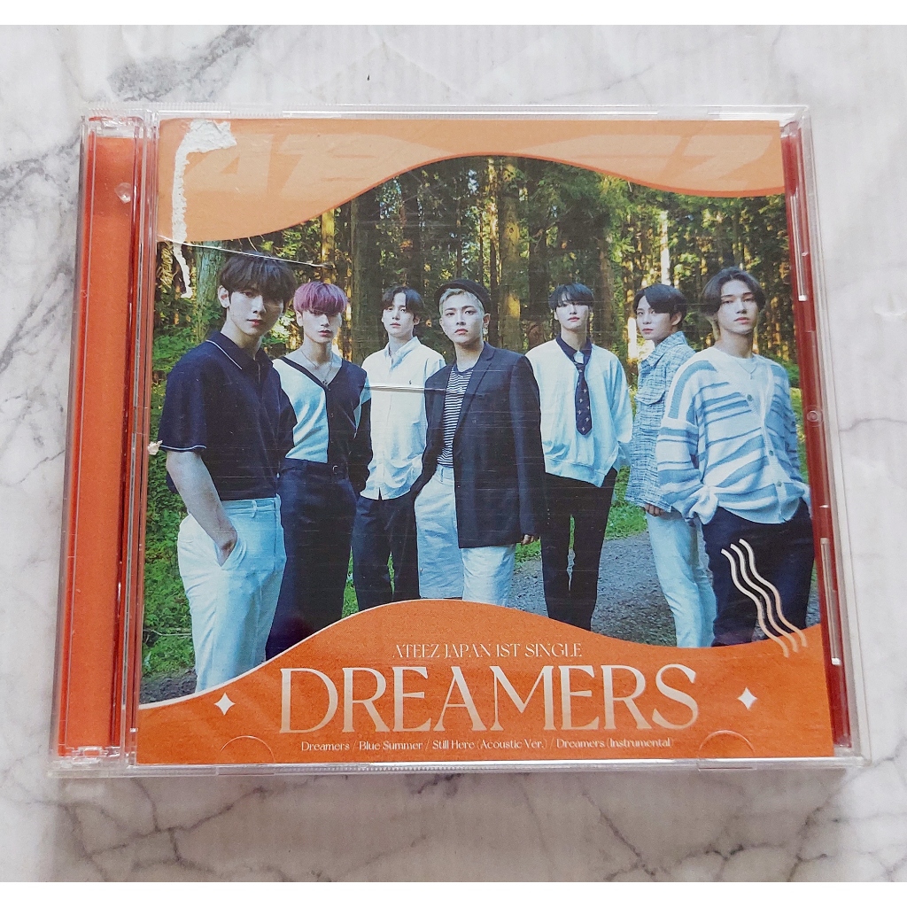 อัลบั้ม ญี่ปุ่น ATEEZ - Dreamers Japanese Album เวอร์ ATINY ของแท้ แกะ ...