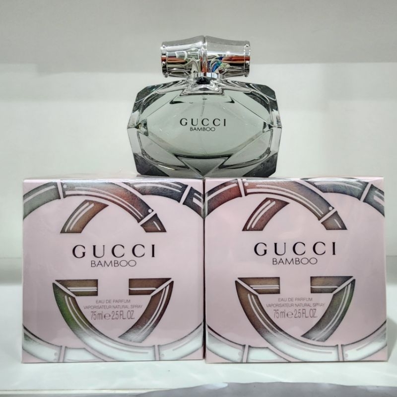 GG Bamboo Eau de Parfum 75ml.กล่องซีล P-G0cci | Shopee Thailand