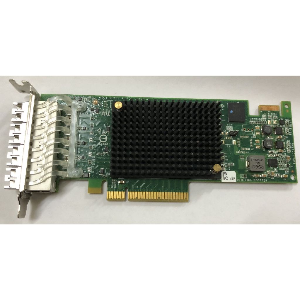 Emulex MSIP-REM-EMU-P007729 Quad Port SFP PCIe HBA Card 1022593-01 ...