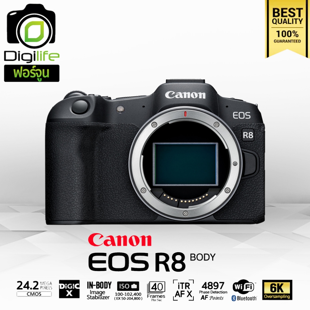 Canon Camera EOS R8 Body - รับประกันร้าน Digilife Thailand 1ปี ...