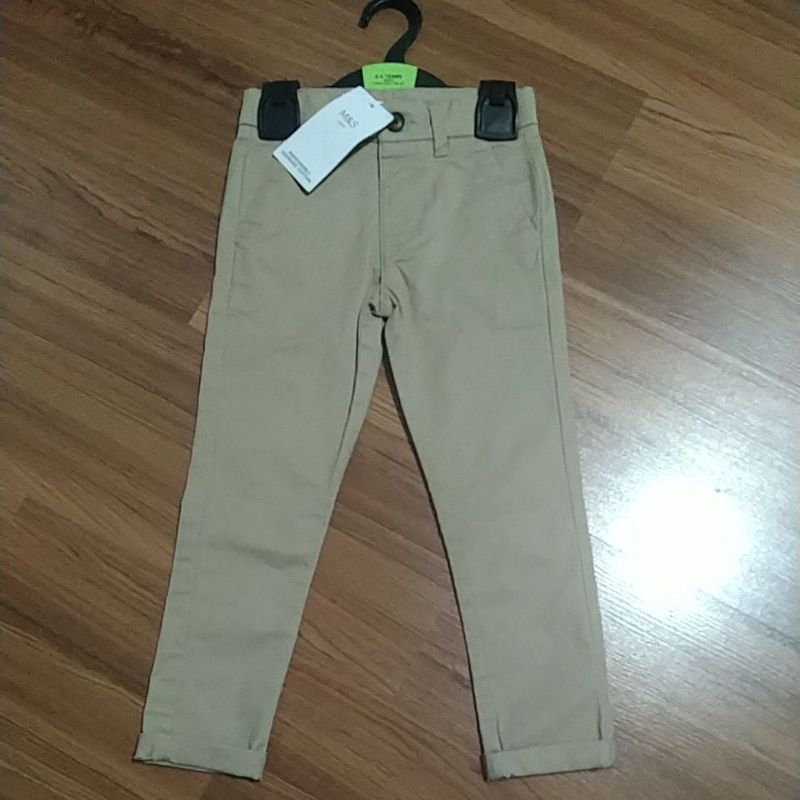 กางเกงขายาว M&S มือ1 มีป้าย ขนาด 104 3-4y | Shopee Thailand