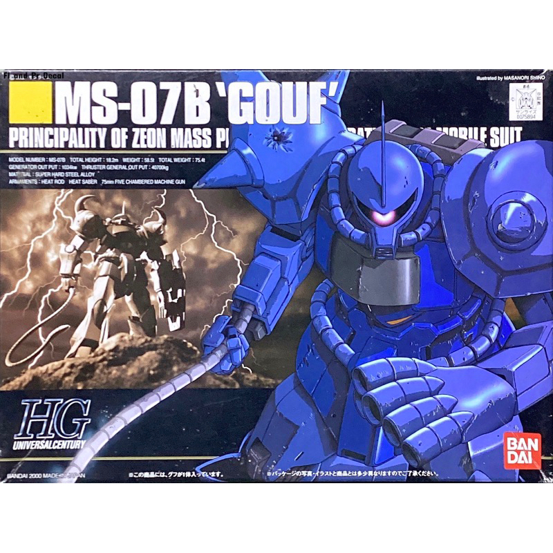 Hg 1/144 MS-07B Gouf งานชุบไฟฟ้า | Shopee Thailand