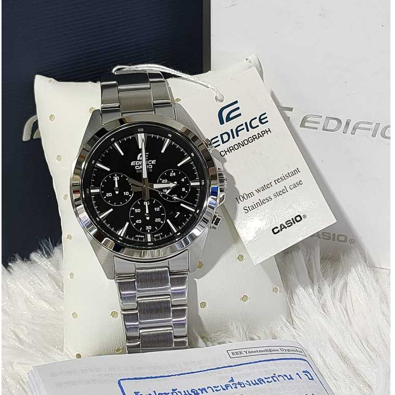 นาฬิกาผู้ชาย Casioแท้ EDIFICE EFV-630D รับประกัน 1 ปี | Shopee Thailand