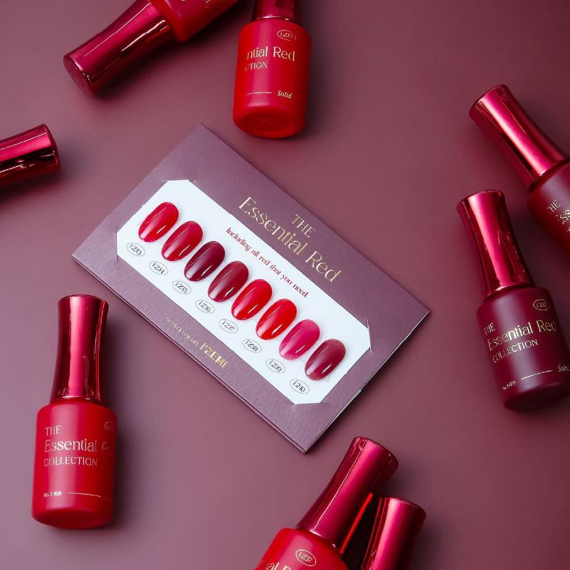 IZEMI THE ESSENTIAL RED COLLECTION คอลใหม่ RED สีเจลเนื้อละมุน 8 โทนสี ...