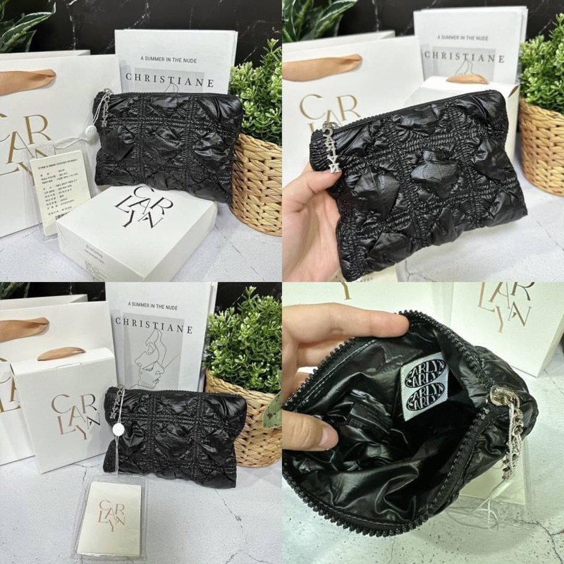 พร้อมส่ง Carlyn WOMEN BAG POING POUCH 4 สี | Shopee Thailand