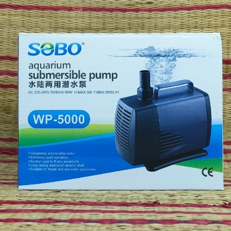 SOBO WP-5000 ปั๊มน้ำคุณภาพยอดนิยม (ราคาถูก)คุณภาพดี WP5000 ตรงปก ส่งเร็ว ส่งจาก กทม | Shopee ...