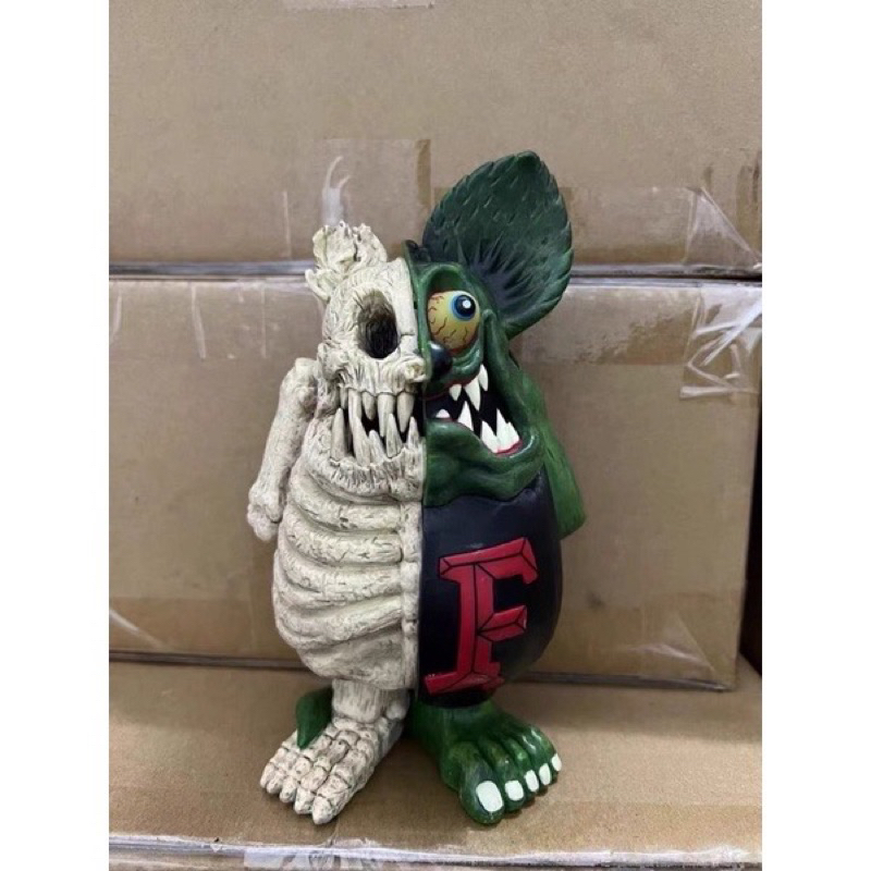 RF RAT FINK Anatomy Wacky Wobbler PVC Figure 20 cm | Shopee Thailand