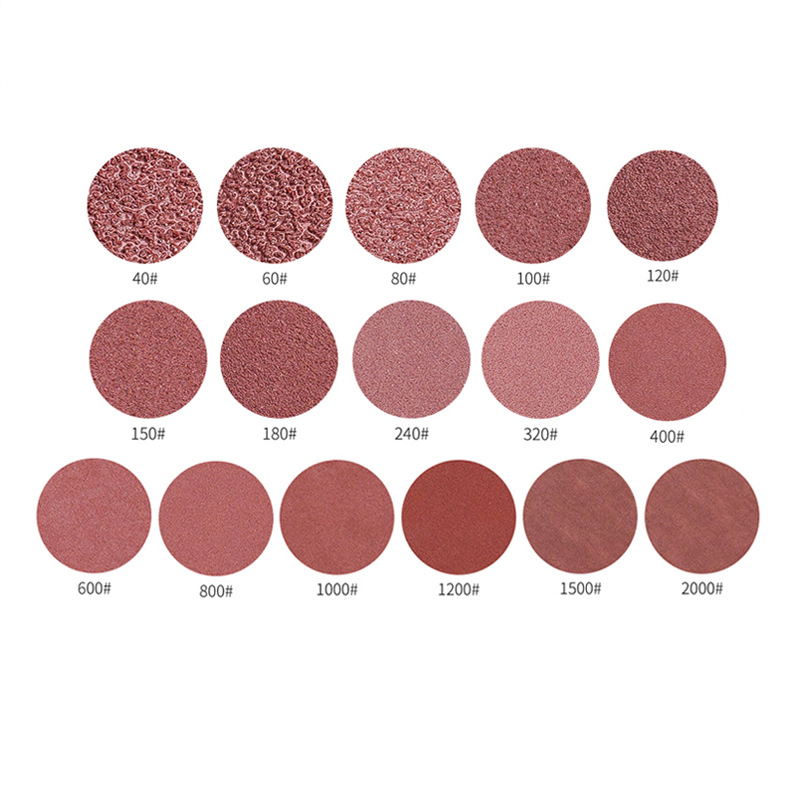 ราคาโรงงาน （SHUYE）กระดาษทรายกลมมีรู 5นิ้ว 6หลุม 10ใบ หลังสักหลาด มี ...