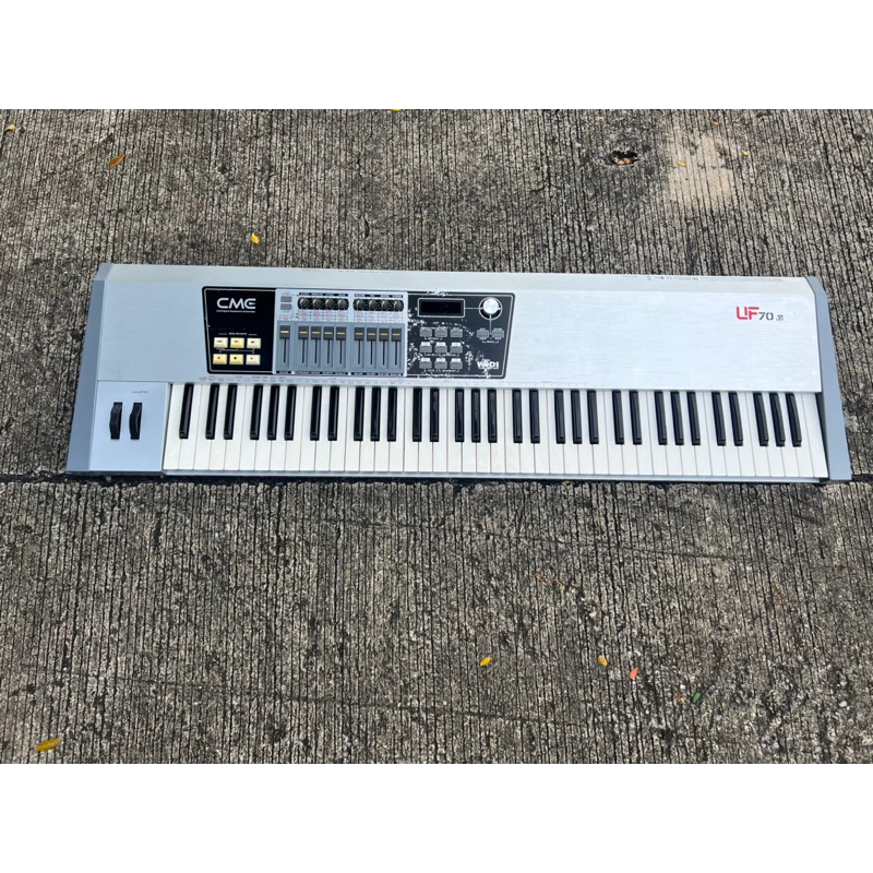 usb midi keyboard controller CME รุ่น UF70v2 มือสอง | Shopee Thailand