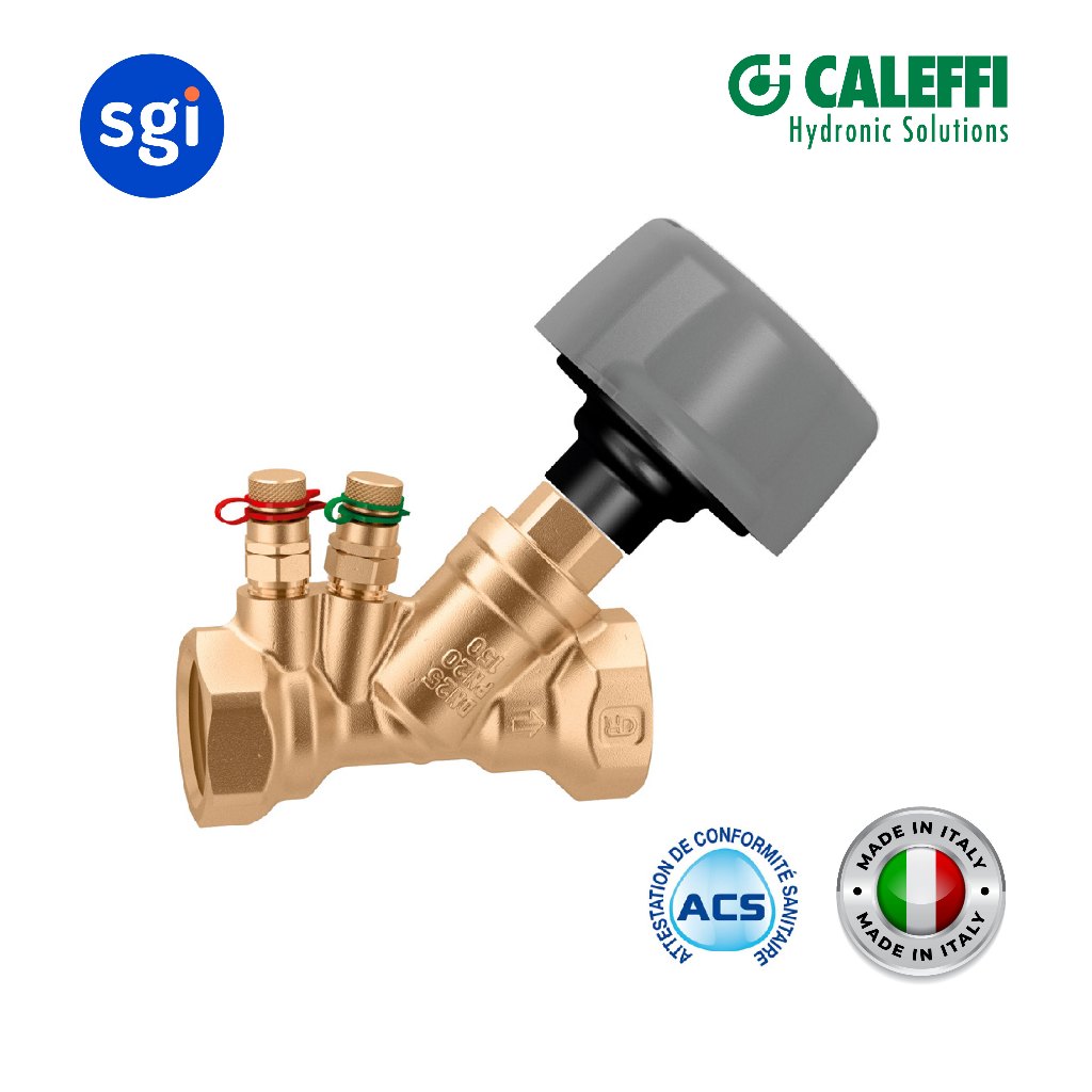 Caleffi Italy - Balancing Valves with Venturi device ports | Shopee ...