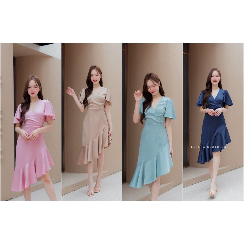 DR080-2 Rosita Labuy Dress | Shopee Thailand